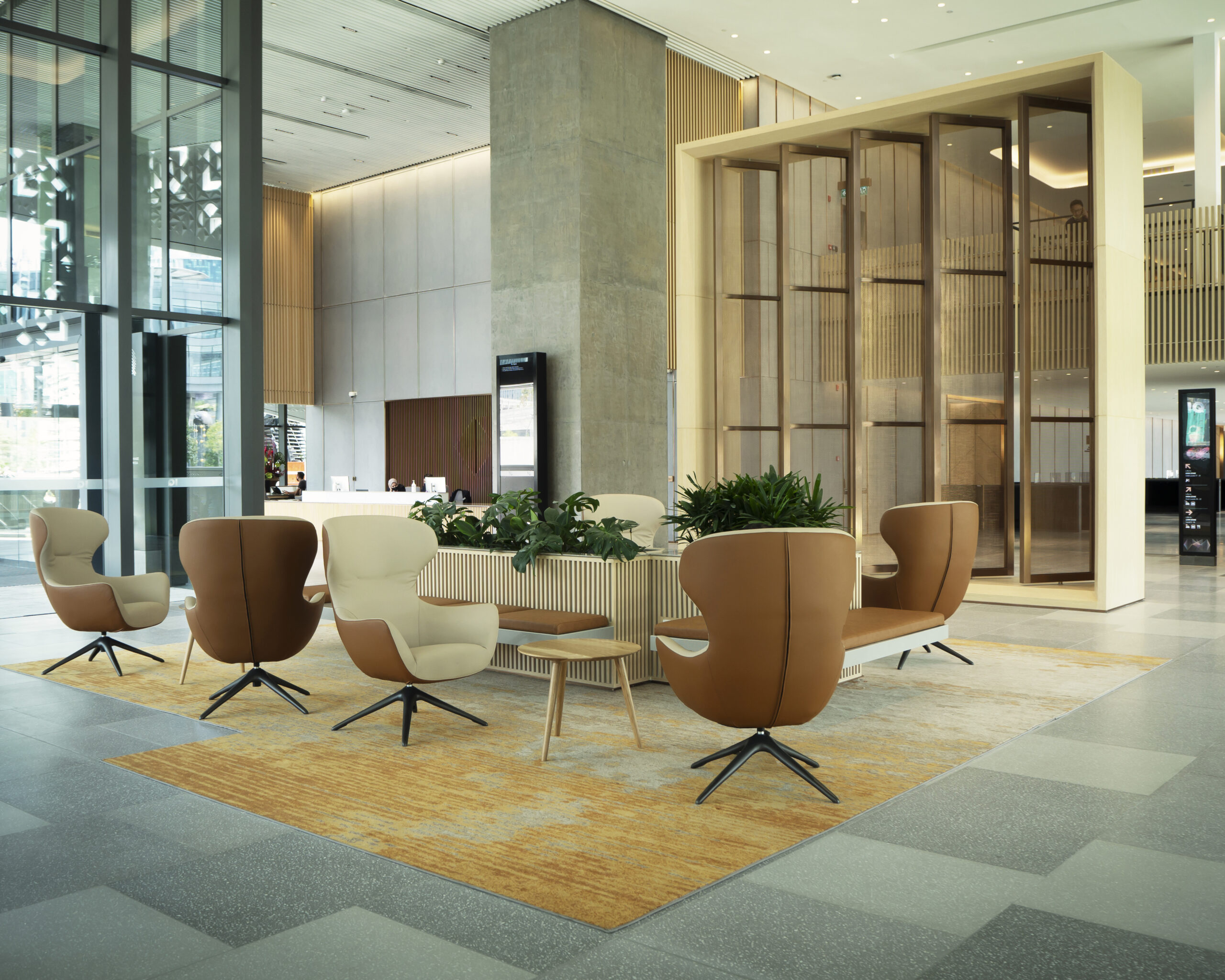 HSBC Corporate Office Tower, TRX - Repro Project Furniture